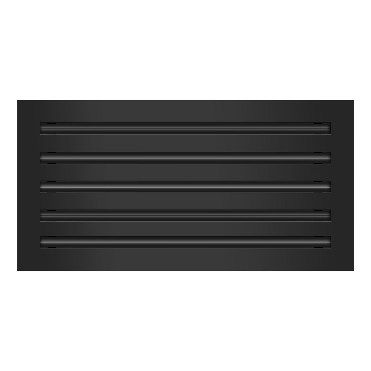 BUILDMART 20x10 Modern AC Vent Cover Decorative Black Air Vent S buildmart-20x10-modern-ac-vent-cover-decorative-black-air-vent-s